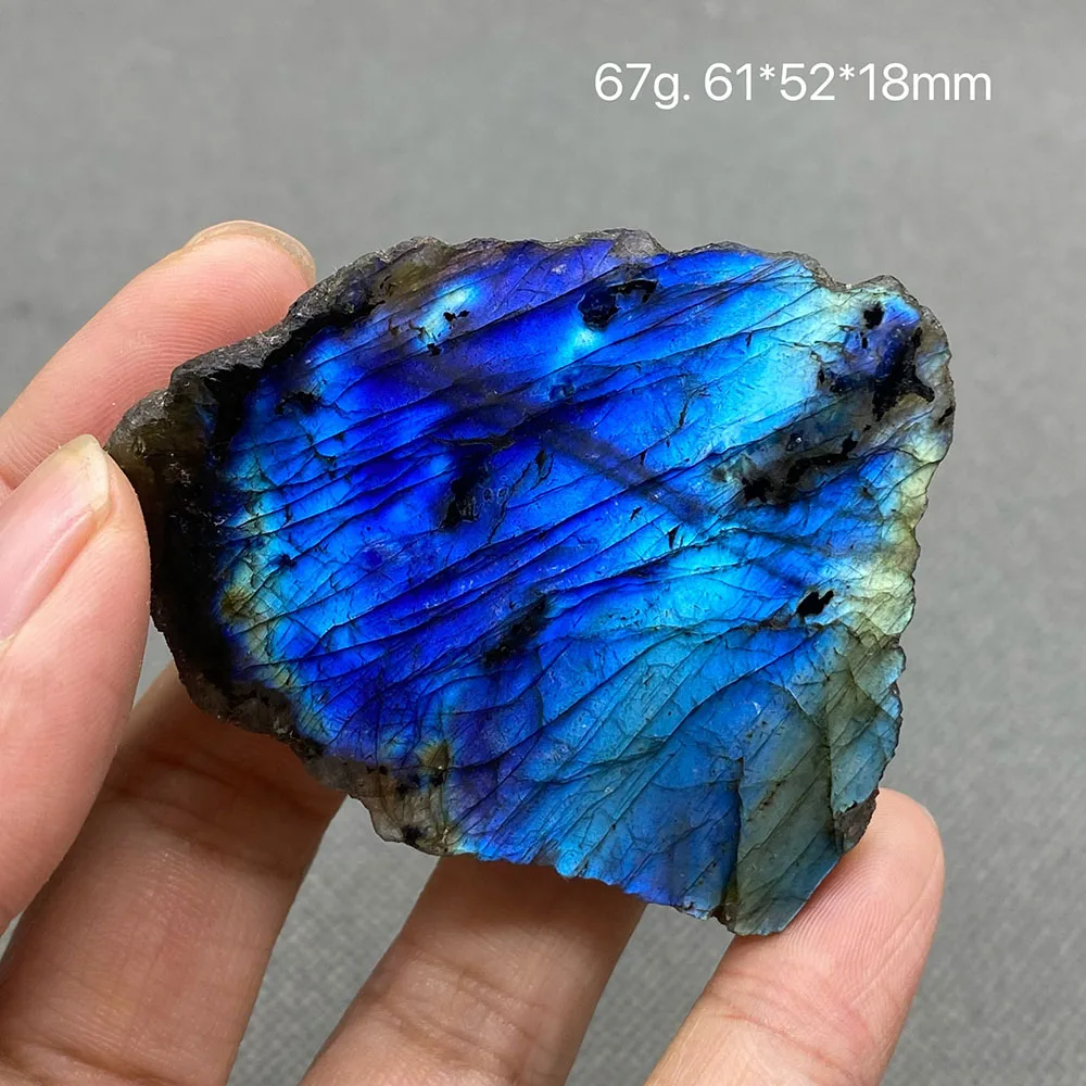 Gorgeous-Natural-Labradorite-Slice-Quartz-Mineral-Crystal-Specimen ...