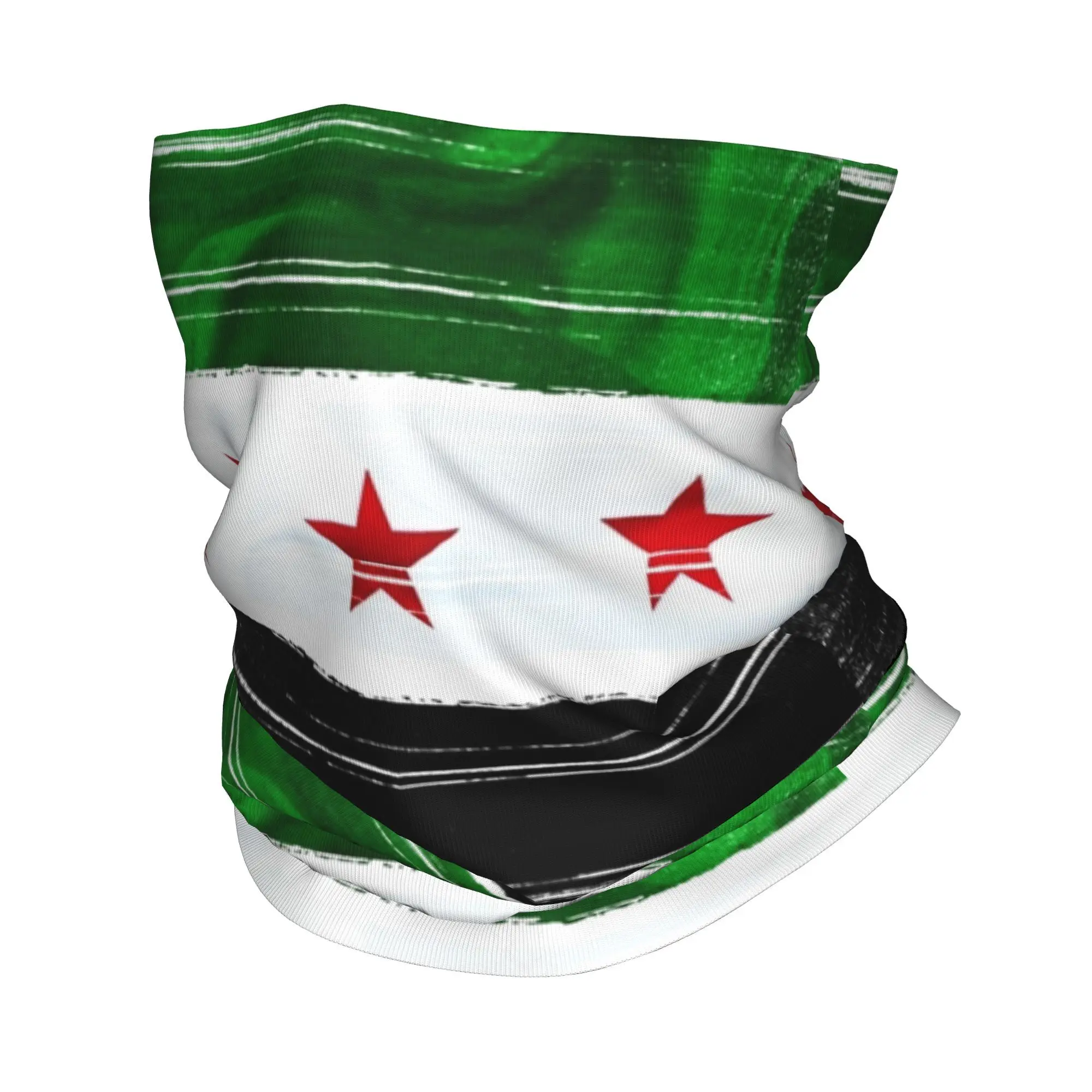Syria revolution Flag Balaclava Funny Syrian Arab Cycling Mask UV ...