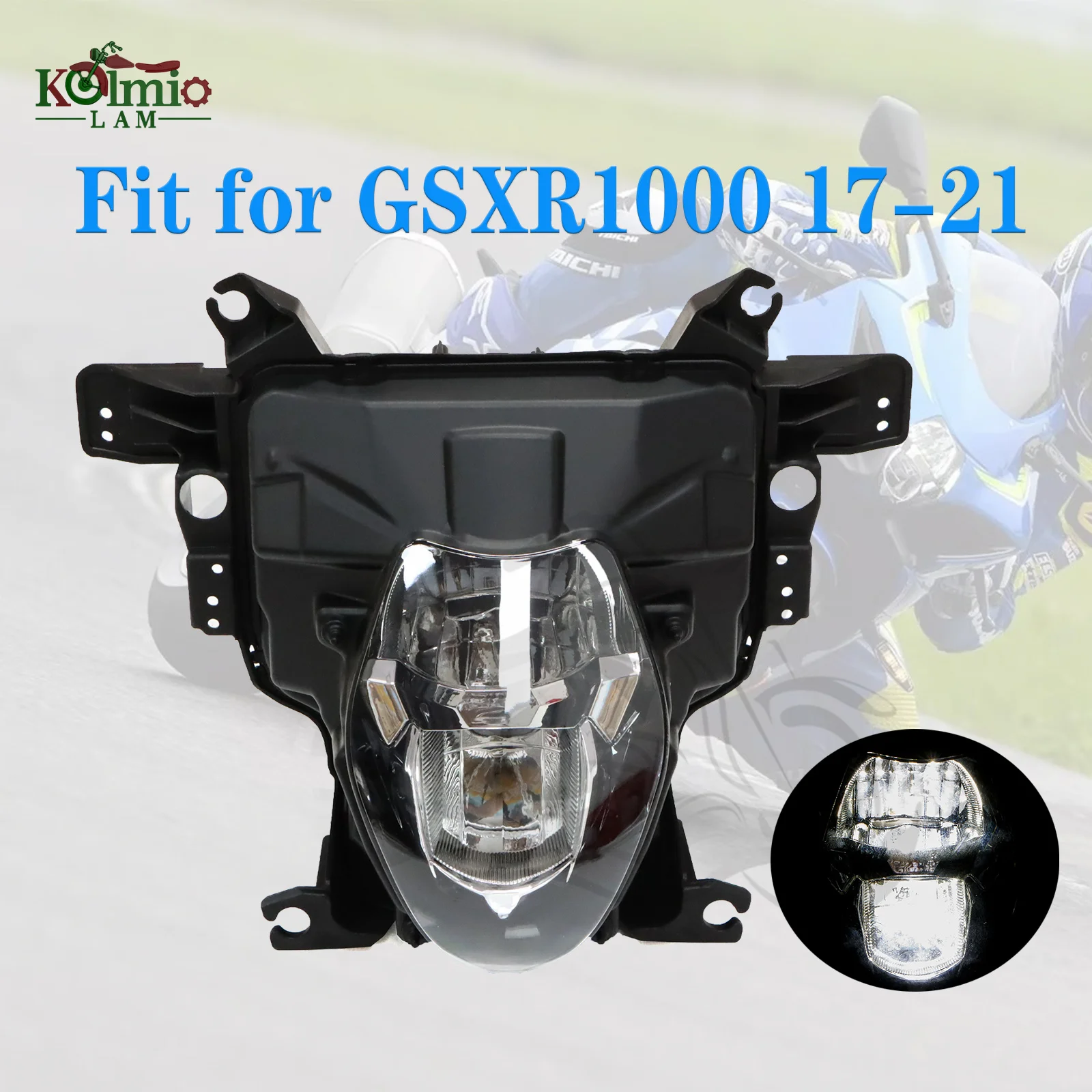 Conjunto-de-faros-delanteros-LED-para-motocicleta-faro-delantero-para ...