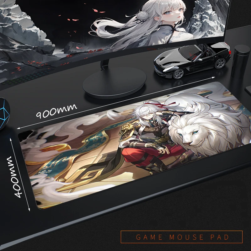 Large Gaming Mouse Pads Honkai Star Rail Neutral Table Mats Computer ...