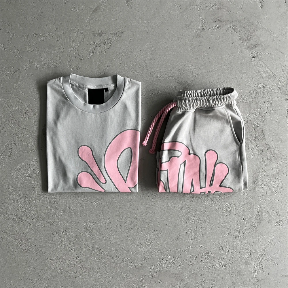 SYNA-WORLD-LOGO-T-SHIRT-SHORT-SET-GRAY-PINK-TOP-QUALITY-EU-SIZES-XS-XXL.jpg