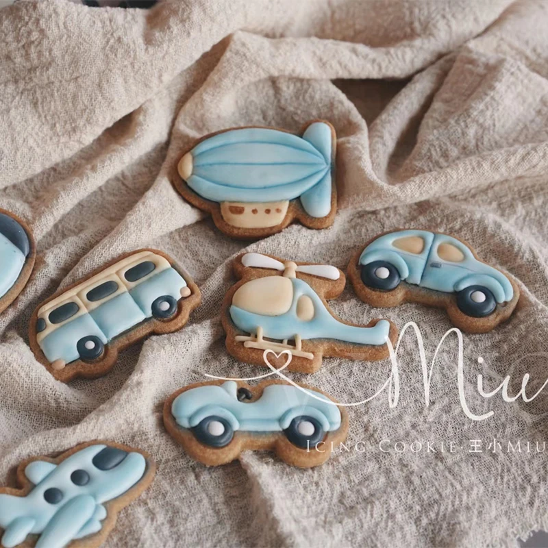 Transportation-Theme-Icing-Biscuit-Mold-Cookie-Cutter-Stamp-Car ...