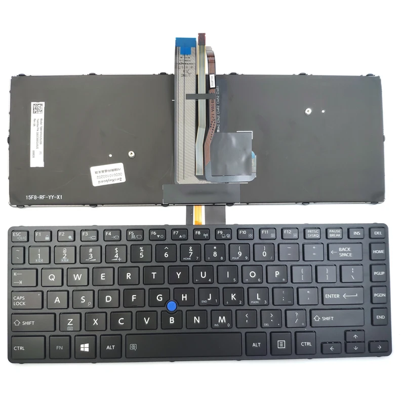 New-For-Toshiba-Portege-R30-30-Series-Laptop-Keyboard-US-Black-With ...