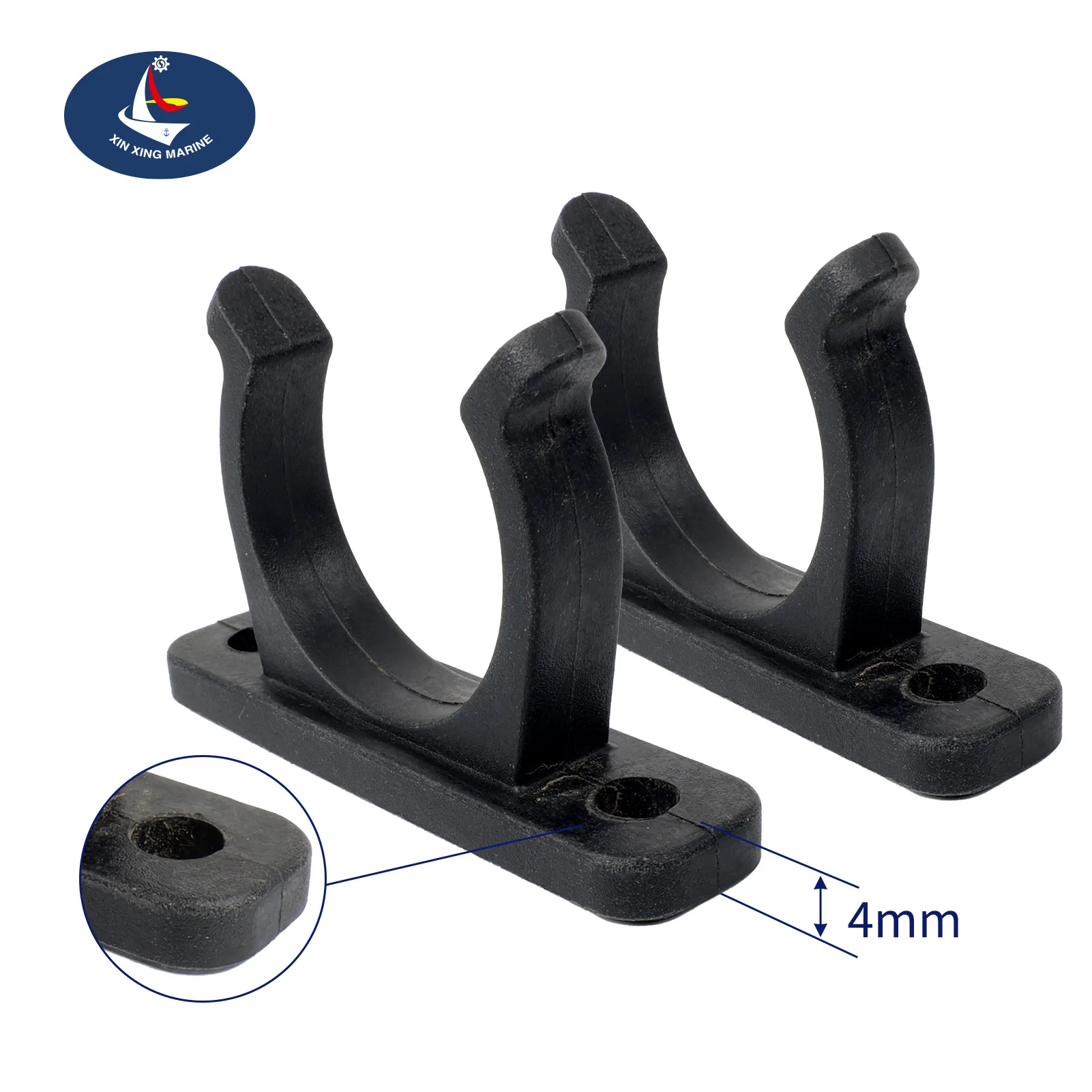 Marine-Canopy-Accessories-Nylon-Clamp-Boat-Hook-Bracket-Clip-Marine ...