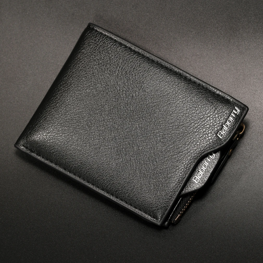 Men-s-Wallet-PU-Leather-Solid-Color-Sample-Style-Zipper-Wallet-Men-s ...