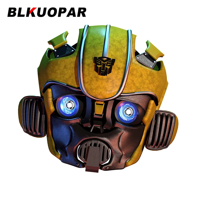 BLKUOPAR 13cm x 12.1cm for Bumblebee Transformers Bumper Car Stickers ...