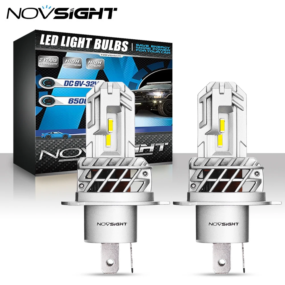 Novsight 1:1 Mini H4 Led H7 H1 H11 H8 Hb4 9005 Hb3 Auto Car Headlight Bulbs 50w 10000lm Car ...