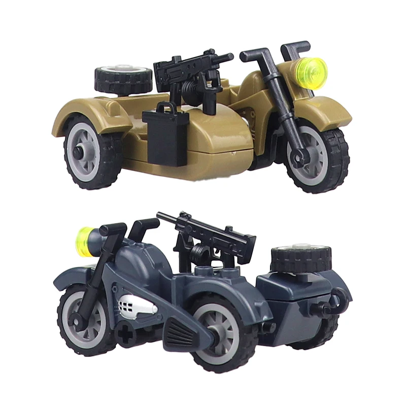 WW2-Soldier-Mount-Carrier-Vehicle-Motorcycle-Tank-Building-Blocks ...