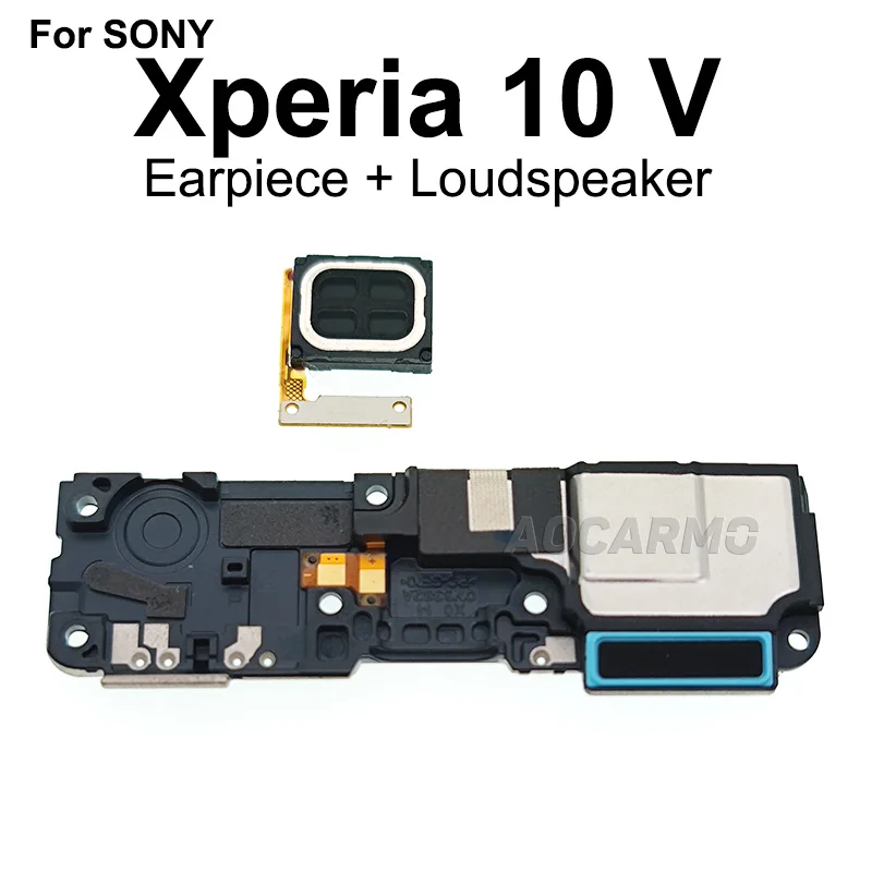 Aocarmo для Sony Xperia 10 V X10v XQ-DC72 DC54 SO-52D верхний динамик ...