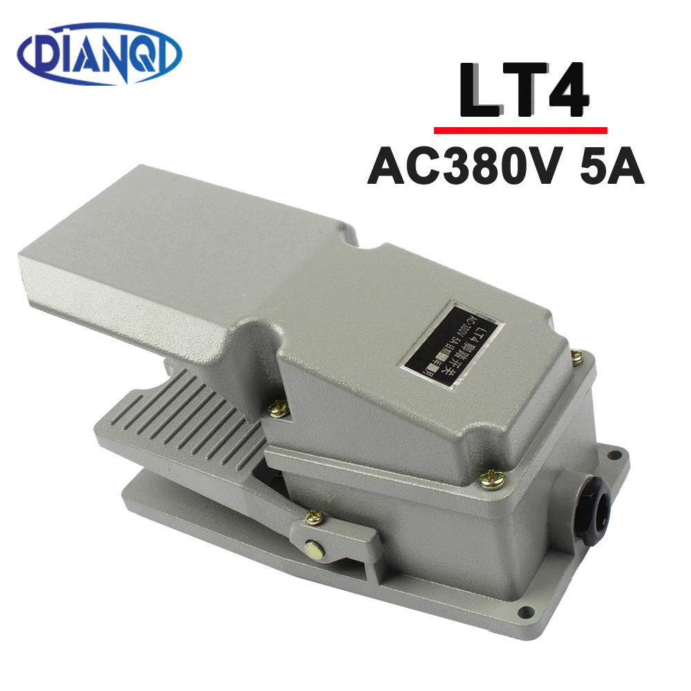 1PC-LT4-Foot-Switch-Pedal-Switch-5A-AC-380V-For-Machine-Tool-Control ...