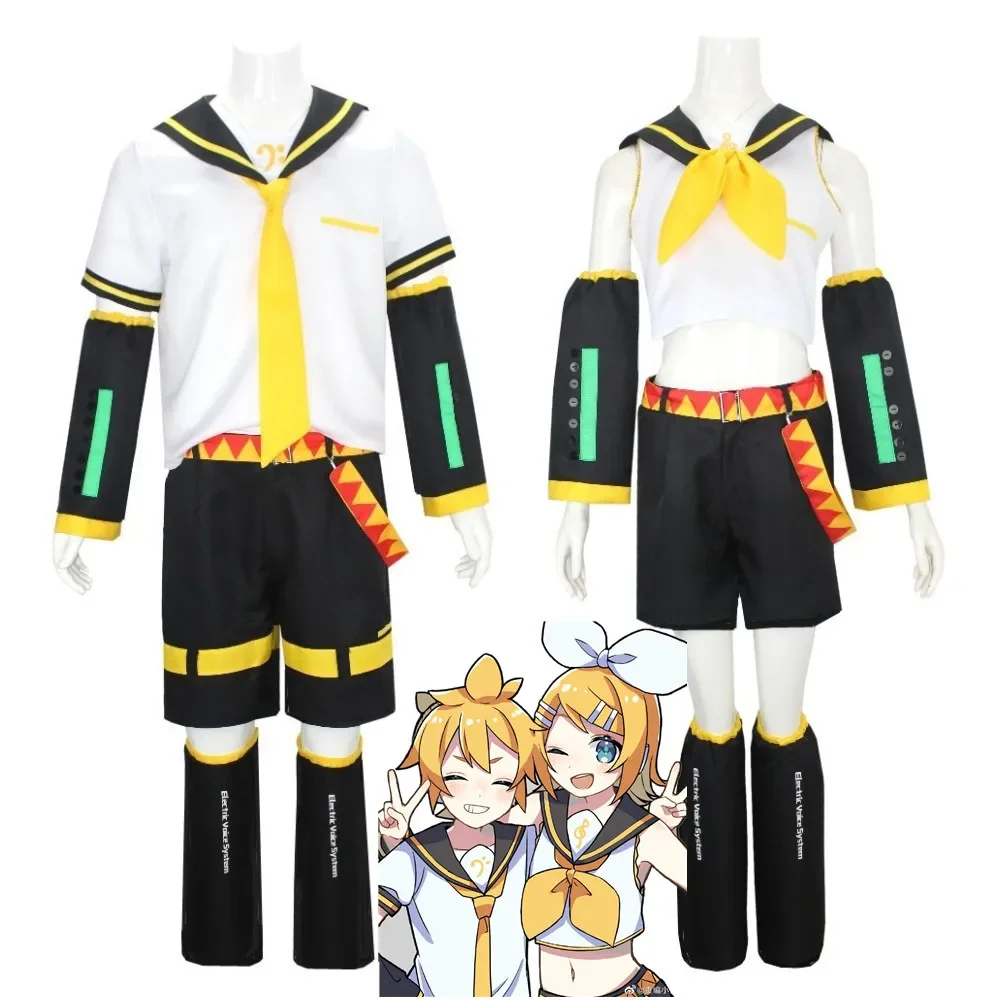 Anime-Rin-Len-Cosplay-Kostuum-Len-Rin-Cosplay-Len-Kostuum-Kagamine-Jk ...