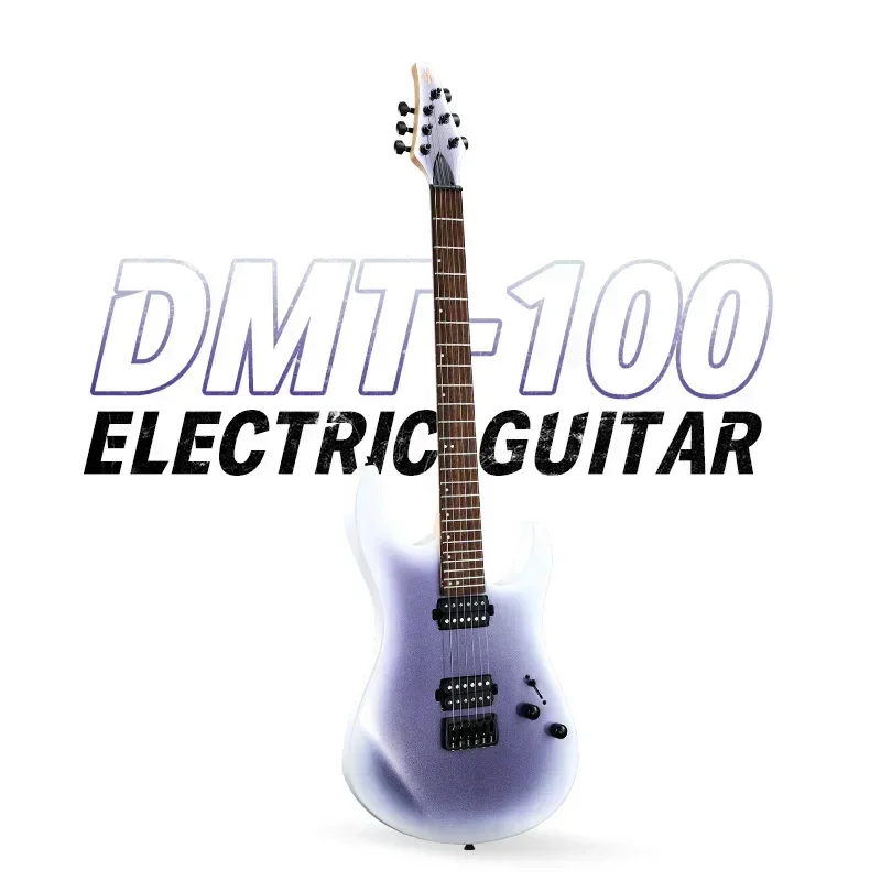 Without-battery-Donner-New-DMT100-Electric-Guitar-Professional-Grade-ST-Dual-Rock-All-Single ...