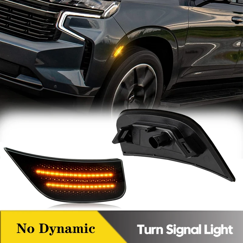 2Pcs-For-Chevrolet-Suburban-Tahoe-GMC-Yukon-21-23-LED-Bumper-Side ...