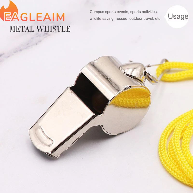 Silbato de Metal de acero inoxidable para artículos deportivos, 5 ...