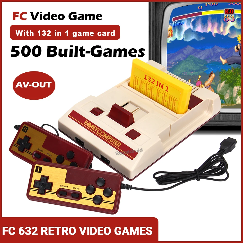 8-Bit-Video-Game-Console-Built-in-500-Classic-Games-Family-Computer-TV ...