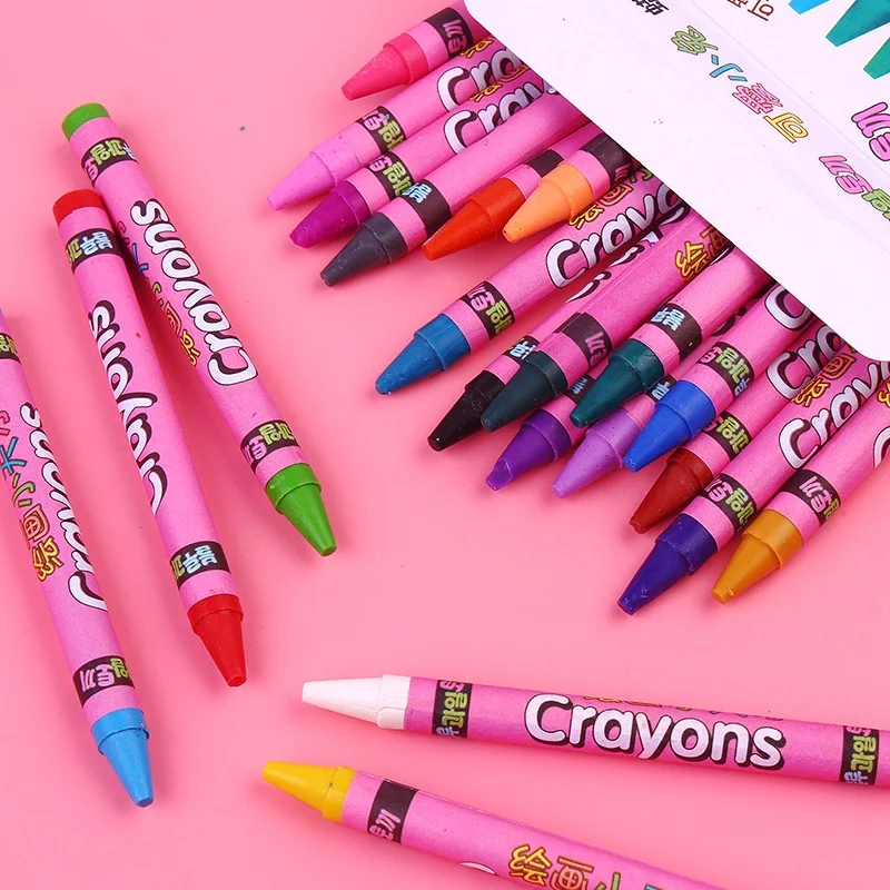 Color Pink Crayon