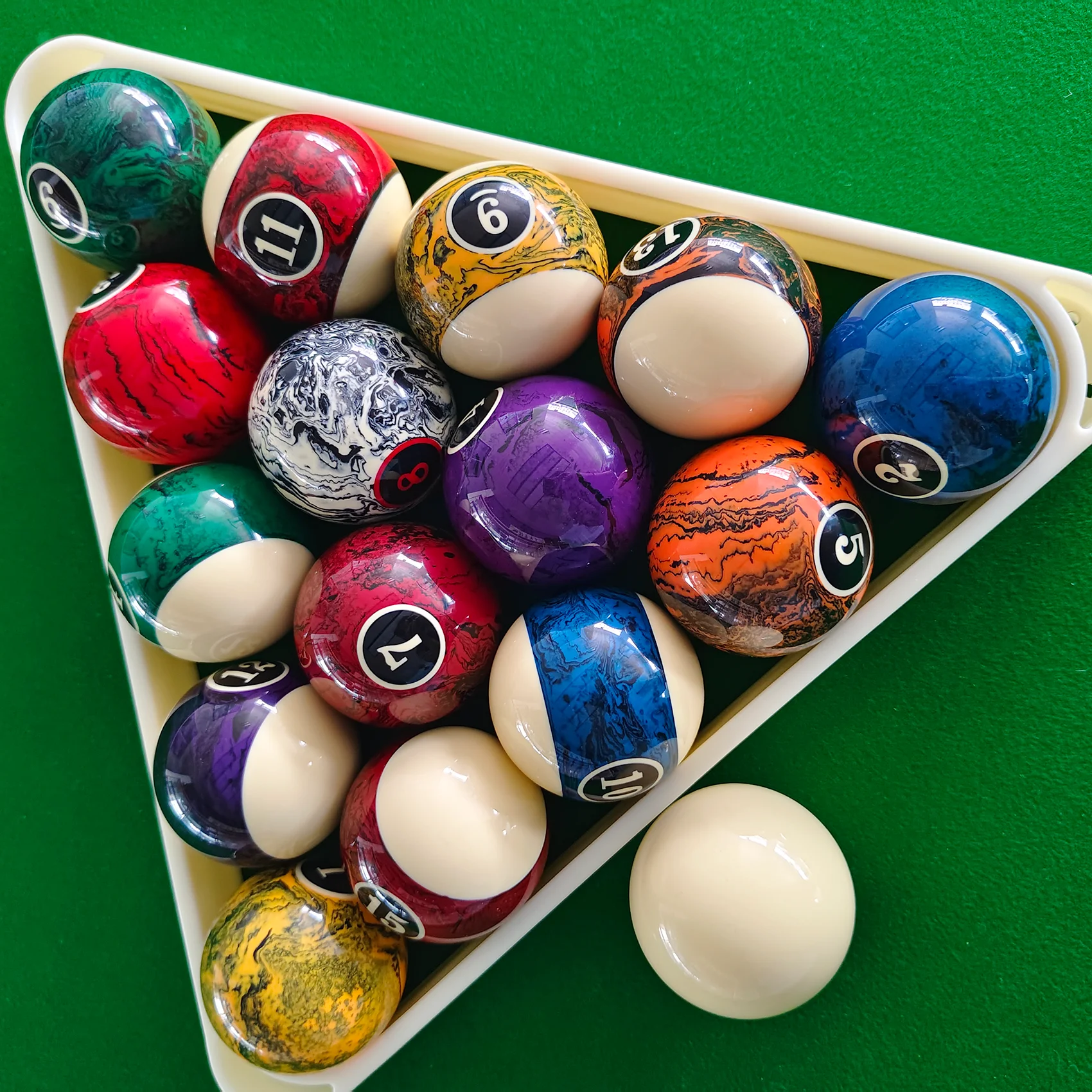 Bola-de-billar-de-fantas-a-de-color-negro-americano-bola-de-billar-est ...