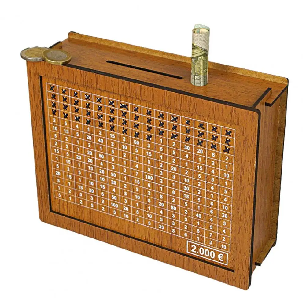 Attractive-Coins-Saving-Box-Money-Goal-Decorative-Simple-Style-Money ...