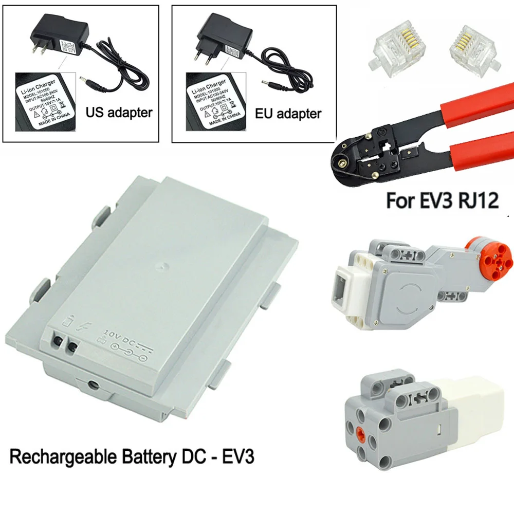 EV3 Rechargeable Battery DC Large Medium Motor EV3 Building Blocks ...