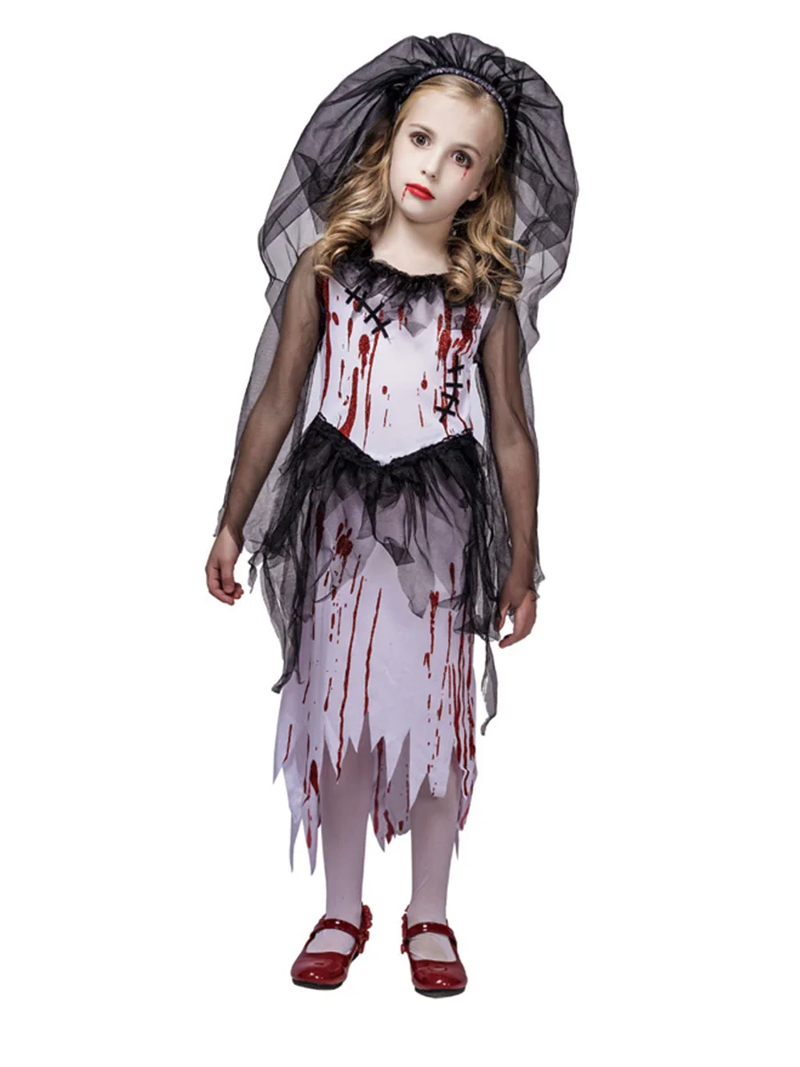 Halloween-Bloody-Little-Girl-Ghost-Bride-Costume-Cosplay-Stage-Play ...