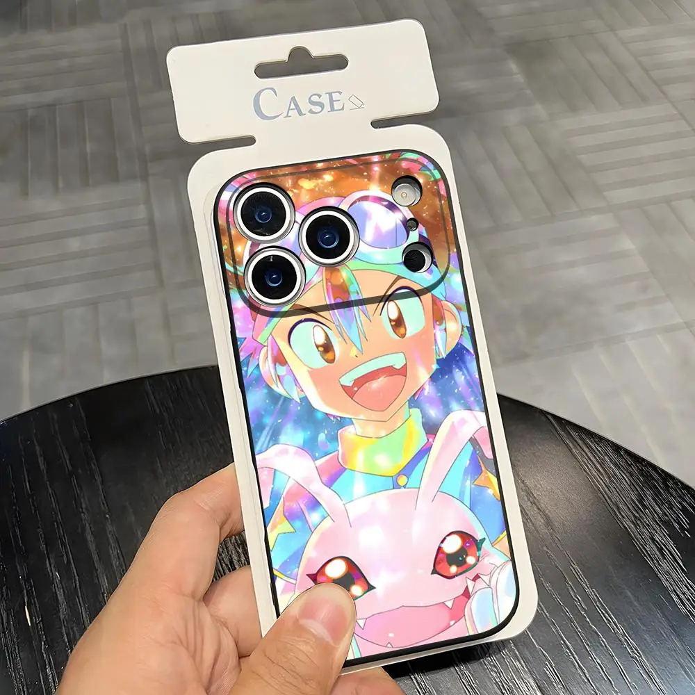 Anime D-Digimon Adventure Phone Case For Iphone 17 Pro Max 15 16e 13 14 ...