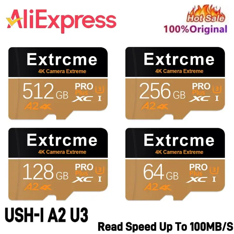 High-Speed-Micro-SD-Card-Cart-o-de-Mem-ria-Flash-Classe-10-64GB-128GB ...