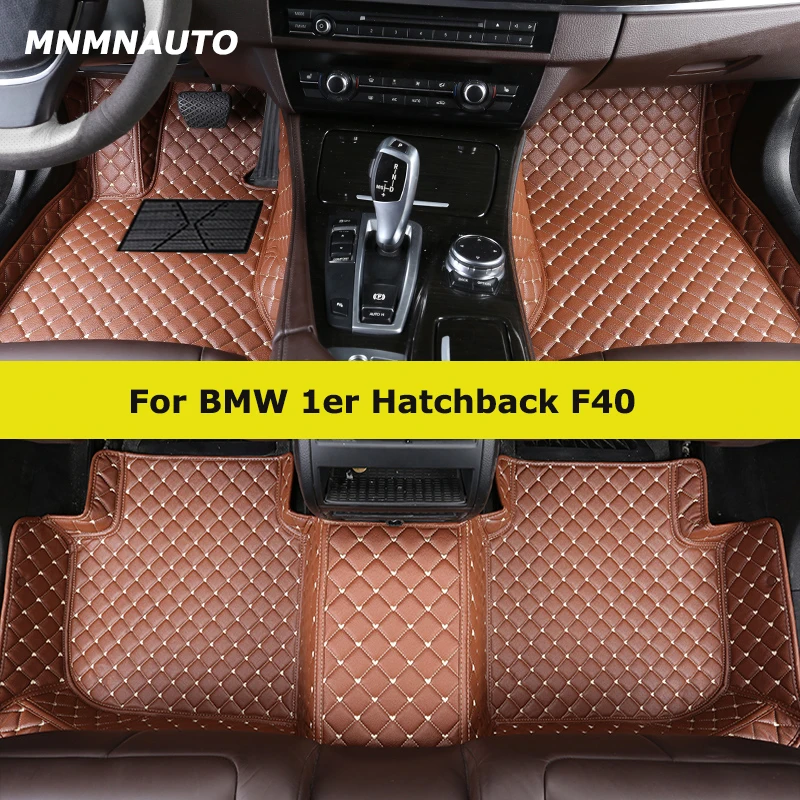 Tpe카매트 호환 Mnmnauto 맞춤형 자동차 바닥 매트 Bmw 1er 해치백 F40 2019 2024 티몬