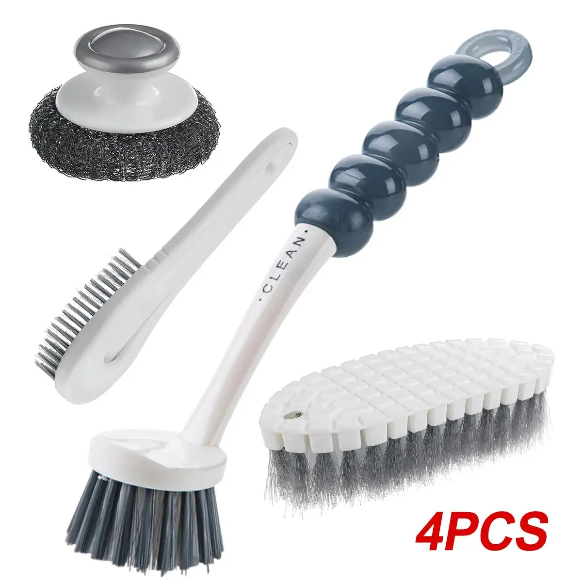Pcs-Long-Handle-Cleaning-Brush-Set-Pan-Dish-Washing-Glass-Shoes ...