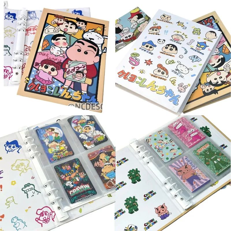 Bandai-Crayon-Shin-chan-Card-Binder-Album-Holder-Anime-Periphery ...
