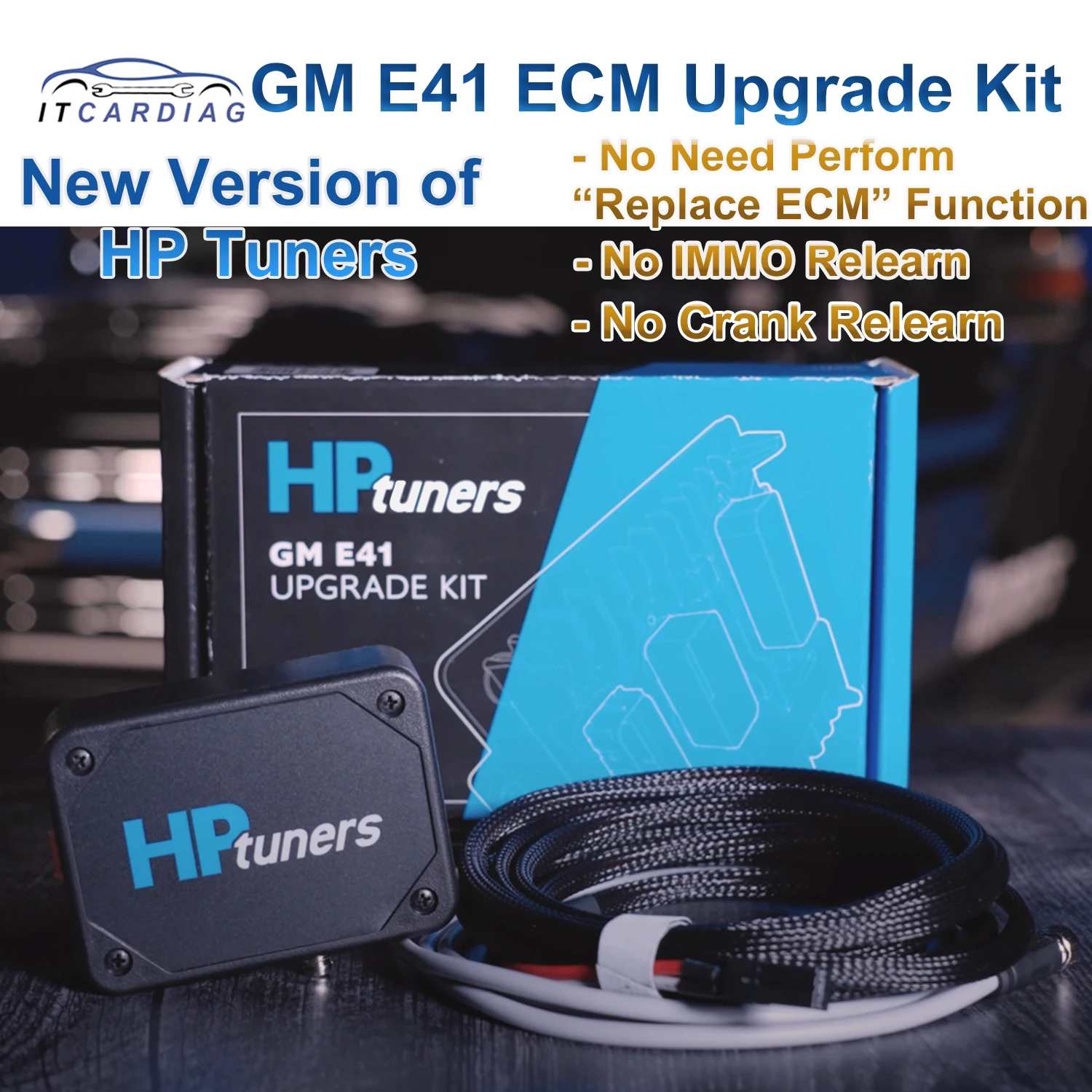 GM E41 ECM Upgrade Kit HP Tuners Work with MPVI2+ MPVI3 MPVI 3 Upgrade ECM 2017+ for Chevy ...