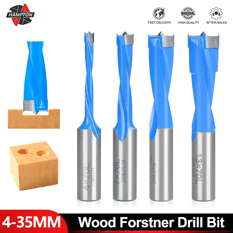 4-35MM Wood Forstner Drill Bits 70mm Lengthen Carbide Row Drill Head ...