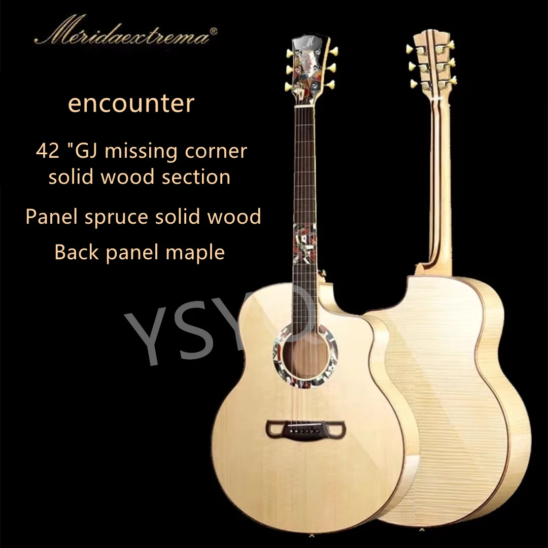 Merida Guitar Meet 42 "Merida Guitar Missing Corner Bakelite Guitar| | - AliExpress