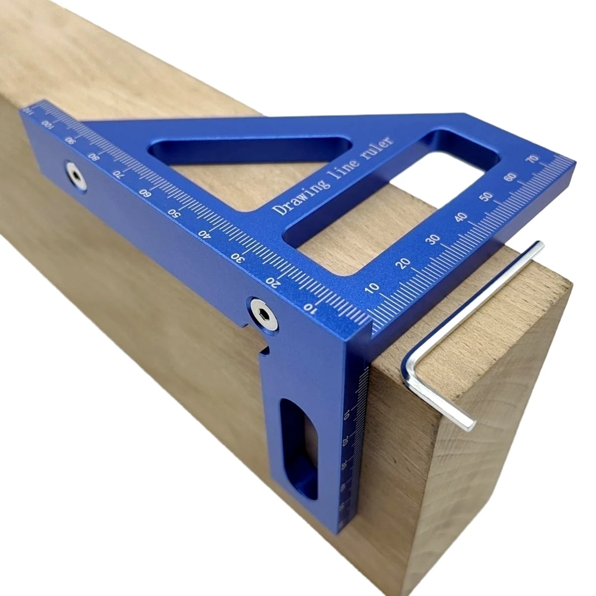 45-90-Aluminum-Alloy-Miter-Triangle-Ruler-High-Precision-3D-Multi-Angle ...