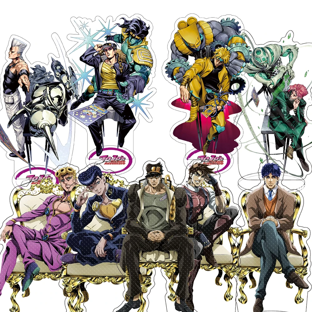 Anime-Figure-JoJo-Bizarre-Adventure-Cute-Cosplay-Acrylic-Stand-Model ...