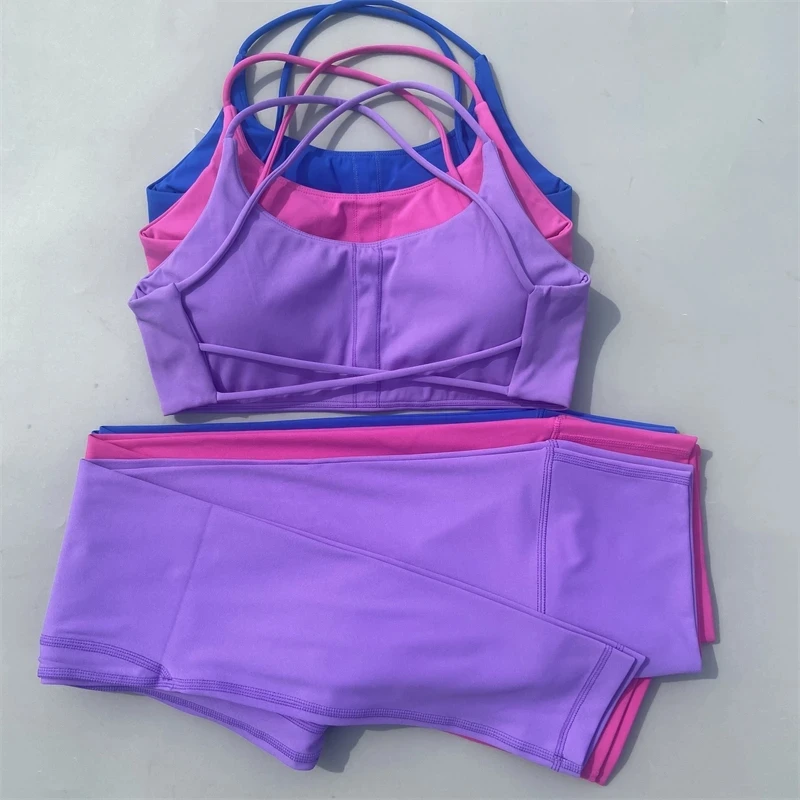 Solid-Color-Gym-Yoga-Set-Women-Yoga-Set-2-Piece-Workout-Tracksuit ...