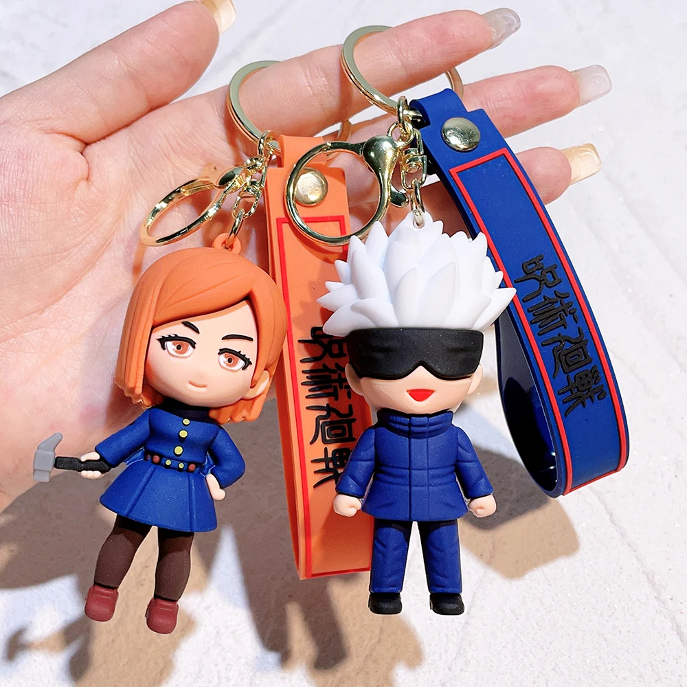 Anime-Jujutsu-Kaisen-Cosplay-keychain-Gojo-Itadori-Fushiguro-Kugisaki ...