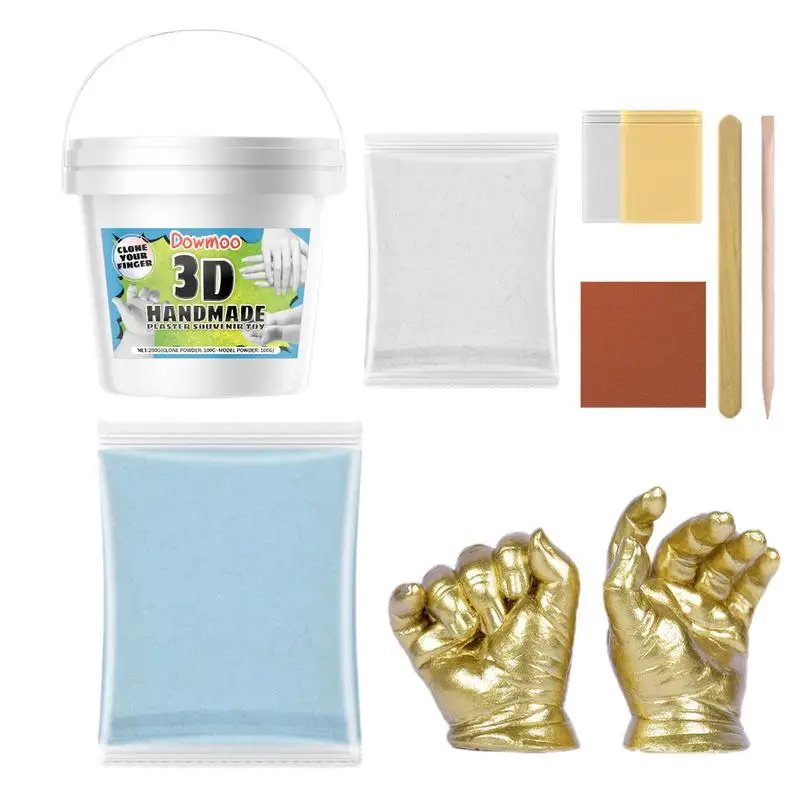 Hand-Casting-Kit-Family-Hand-Casting-Kit-3D-Sculpture-Plaster-Casting ...