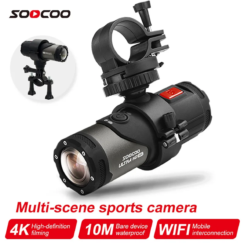 4K-Action-Camera-WiFi-Bike-Motorcycle-Helmet-Camera-Outdoor-Waterproof ...