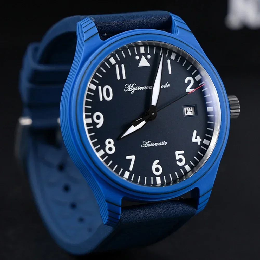 Reloj-deportivo-Mysterious-Code-para-hombre-cron-grafo-de-piloto-de ...