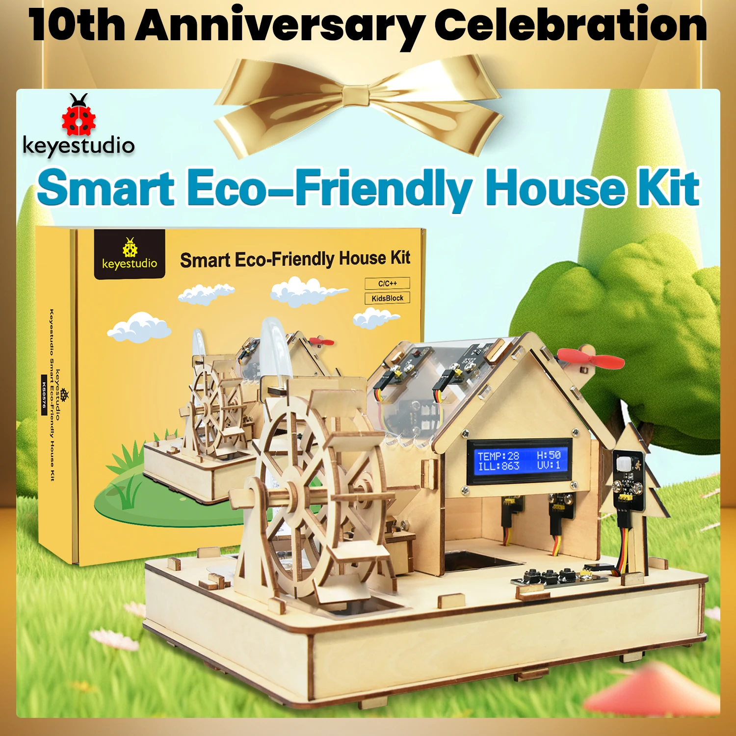 Keyestudio-Kit-de-inicio-de-casa-inteligente-y-ecol-gico-para-Arduino ...