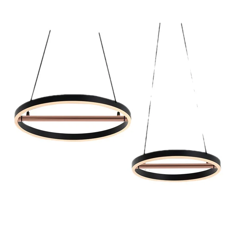 Retro-Painted-iron-round-led-ring-hanging-lamp-Long-Restaurant-Led ...