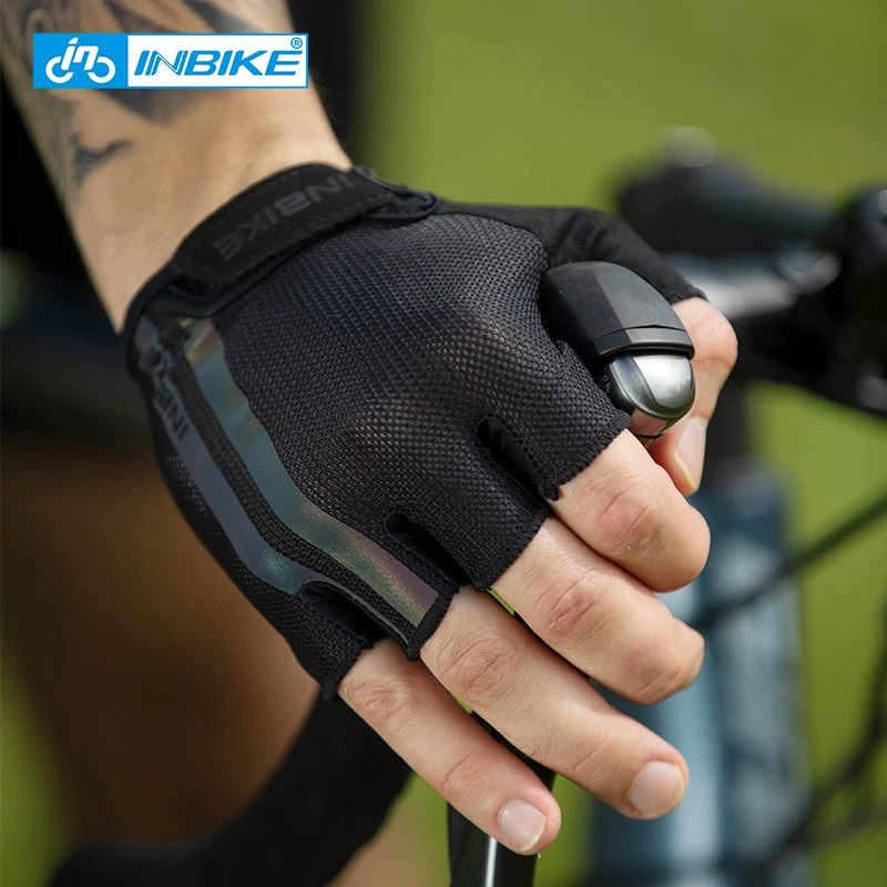INBIKE-Half-Finger-Cycling-Gloves-Sport-Fitness-MTB-Bike-Gloves-Men ...