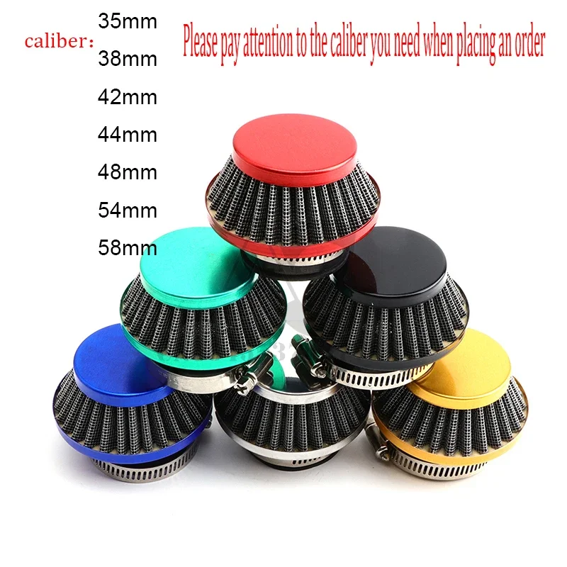 35mm38mm42mm50mm-universal-motorcycle-air-filter-air-inlet-mushroom ...