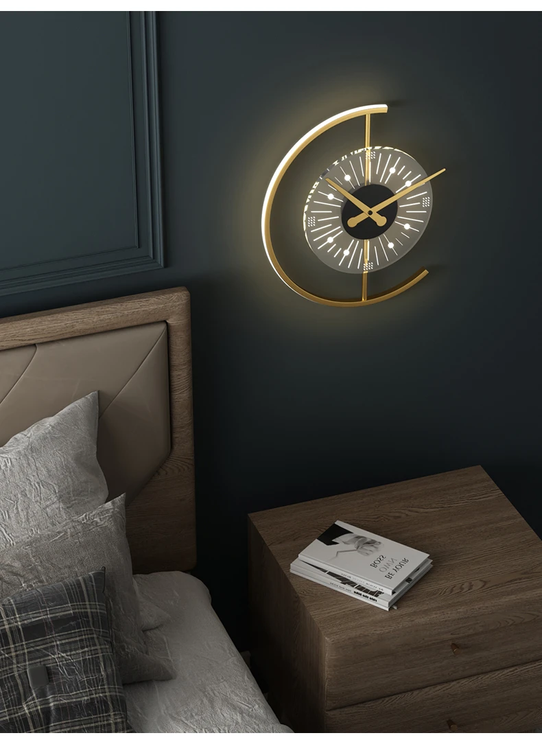 Horloge Murale LED Contemporaine - Horloge-Murale-Originale.fr