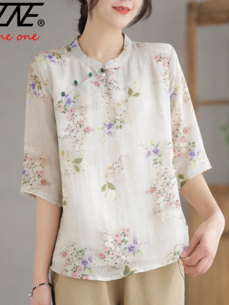 Plus Size Summer Oversized Women Top Clothes Blouses Shirts Vintage ...