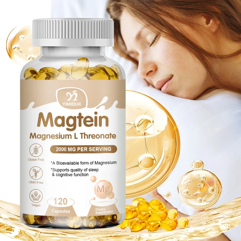 Magtein Magnesium L-Threonate Capsules Supports Focus, Memory ...