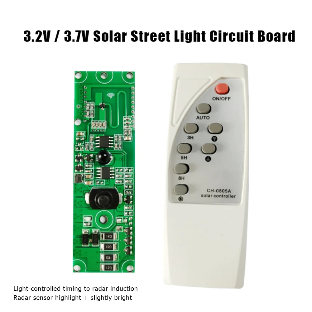 Automatic-Control-Lamp-Board-with-Remote-Control-Solar-LED-Driver-Board ...