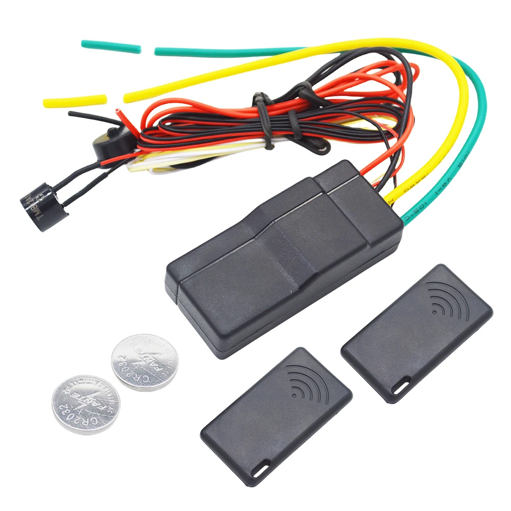 12V-Wireless-Car-Engine-Lock-2-8-Meter-Sensor-2-4GHz-RFID-Auto-Car ...