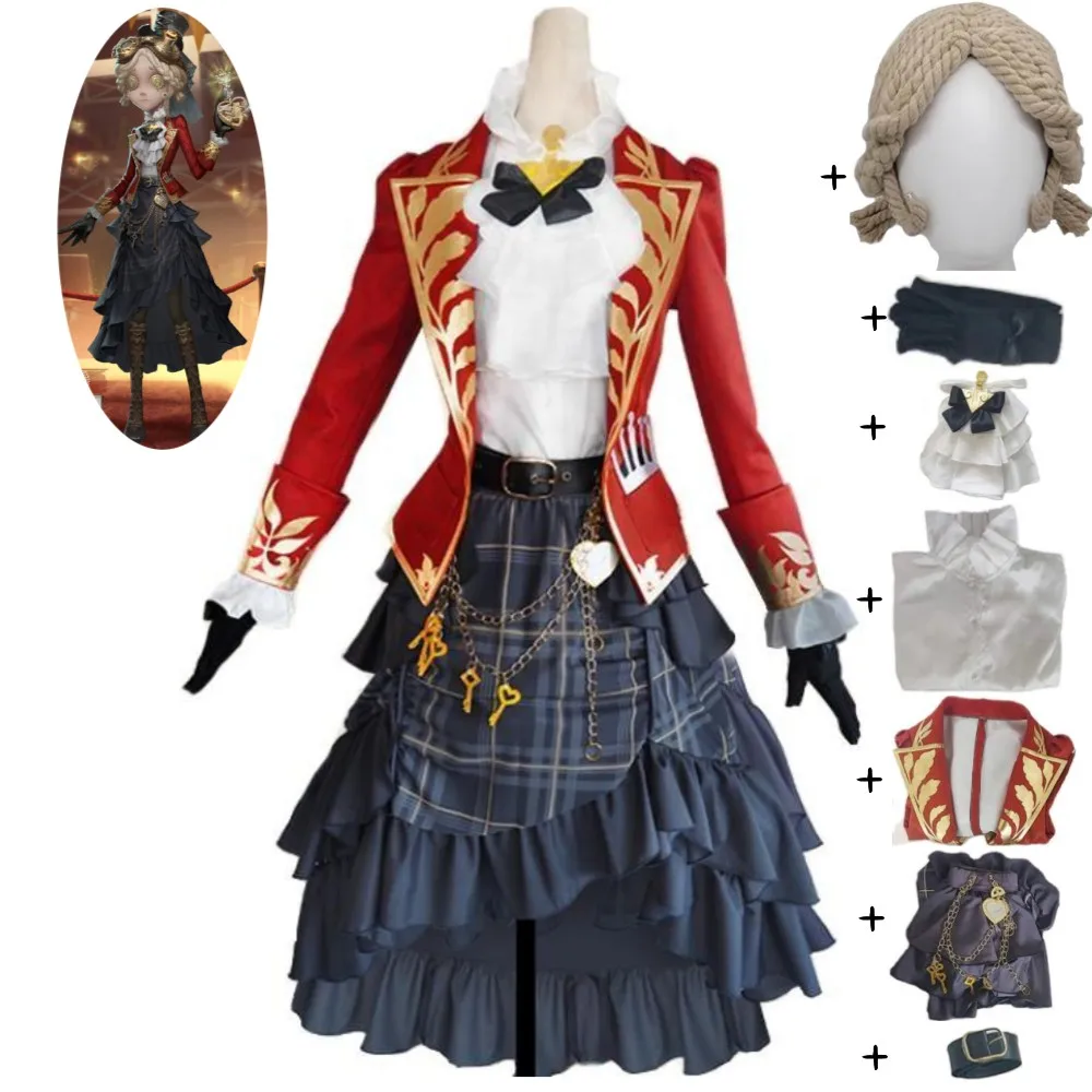 Game-Identity-Mechanic-Tracy-Reznik-Cosplay-Costume-Wig-Anime-Survivors ...