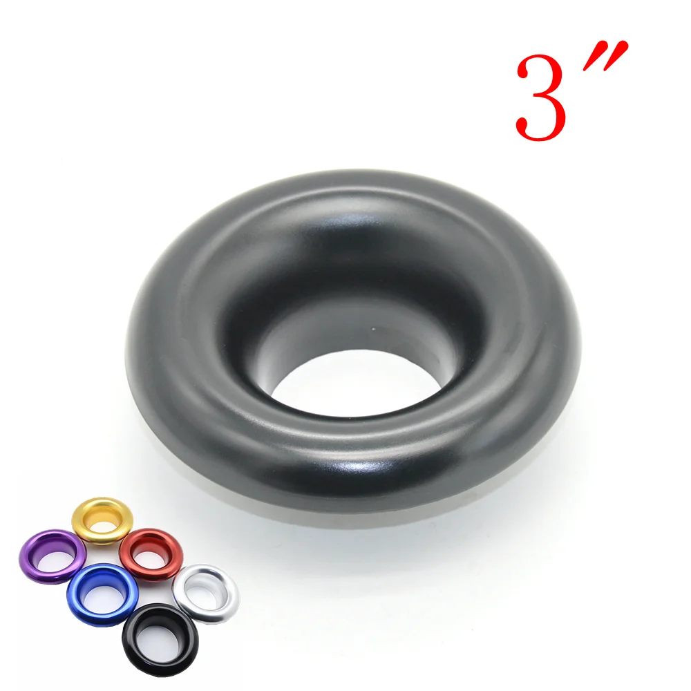 3" 73MM 75MM Inlet Short RAM Bellmouth Velocity Stack Adapter Air ...